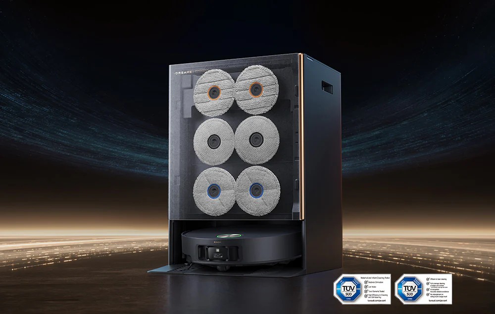 Dreame konkretisiert Verkaufsstart der neuen Saugroboter mit Roboterarm oder multiplen Mopps ...