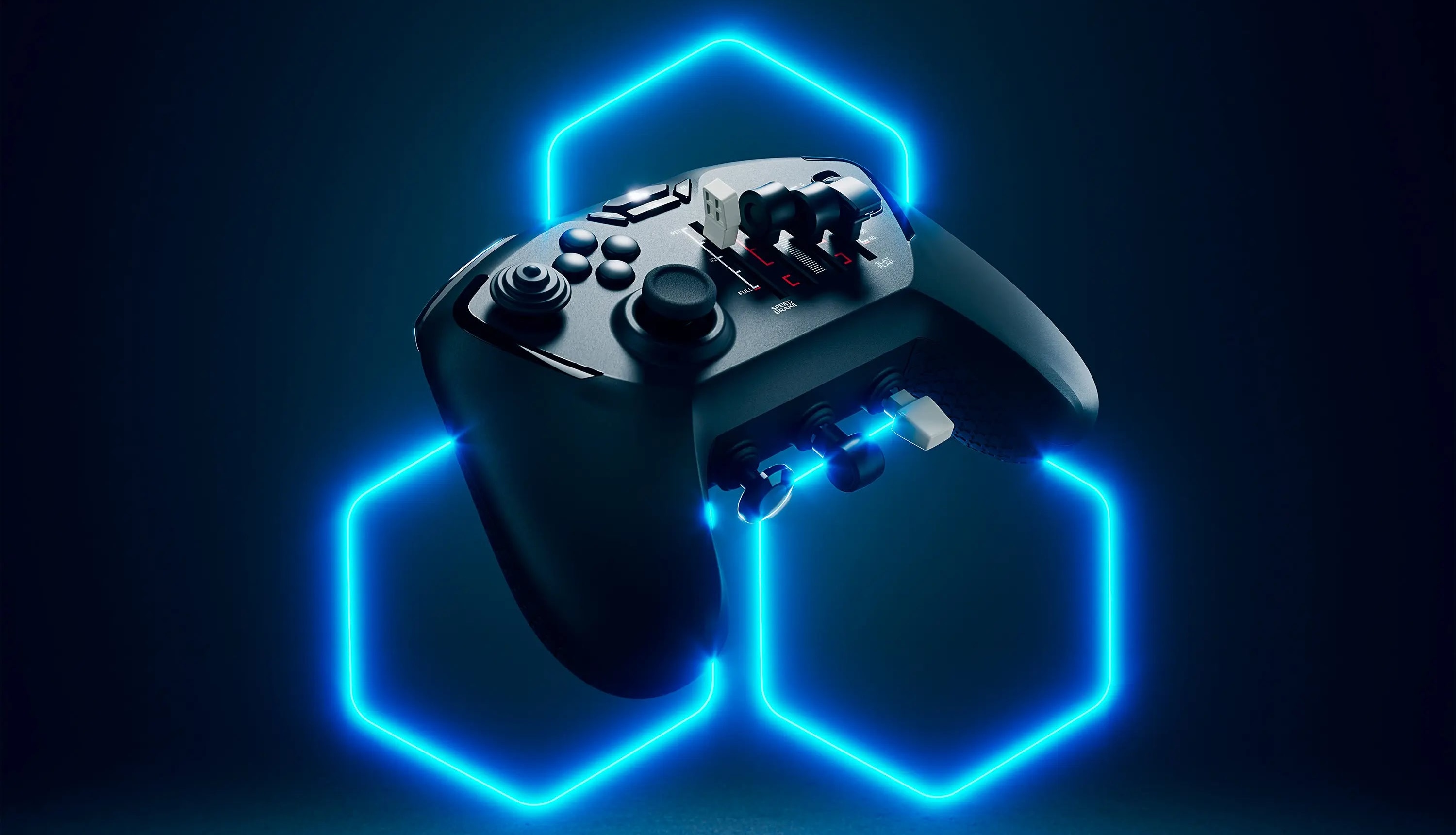 Honeycomb zeigt Echo-Joypad mit integrierten Schubreglern und Switches - Notebookcheck.com News