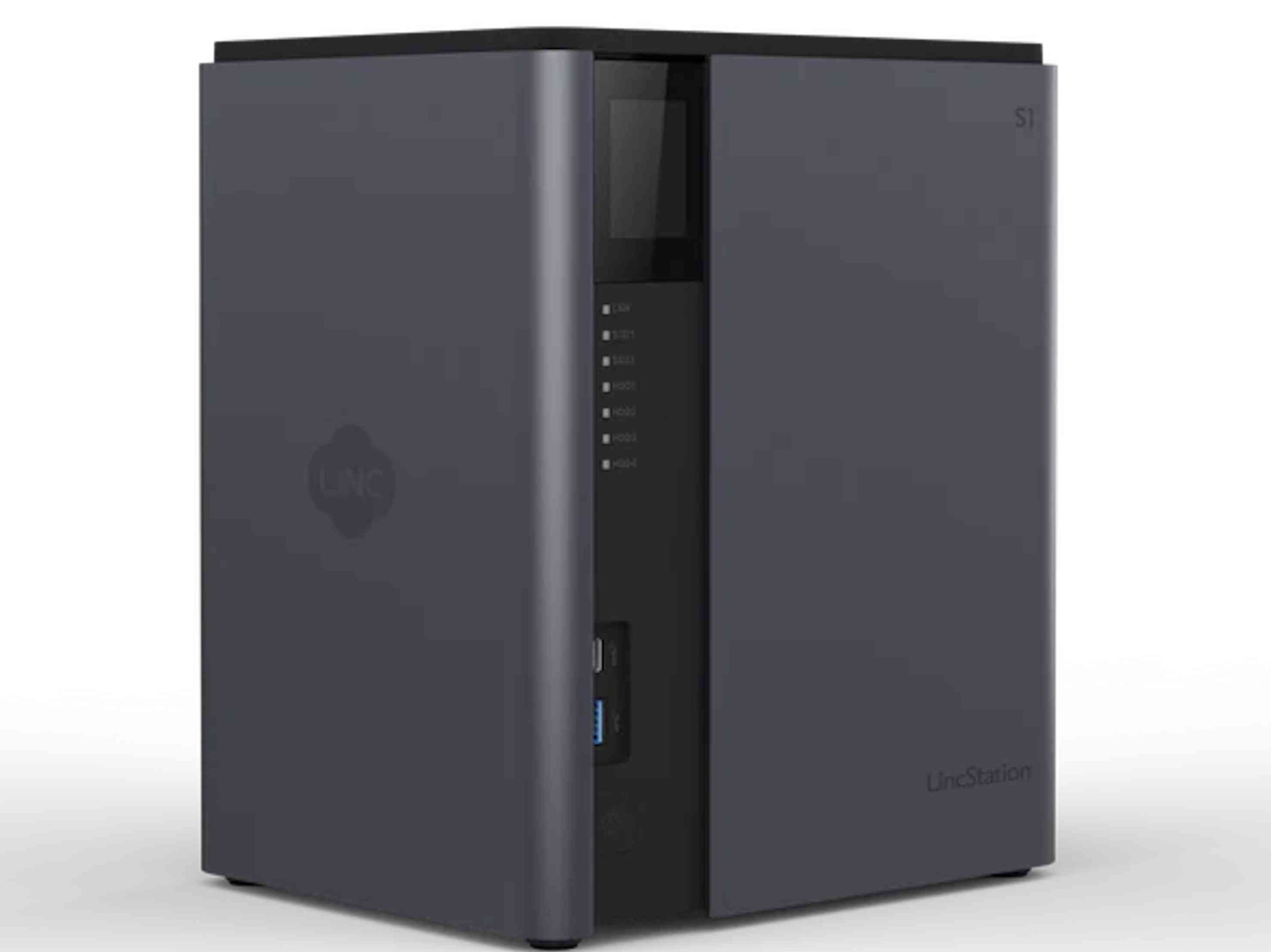 LincStation S1: Netzwerkspeicher mit HDMI, Intel-Chip und Touchscreen ...