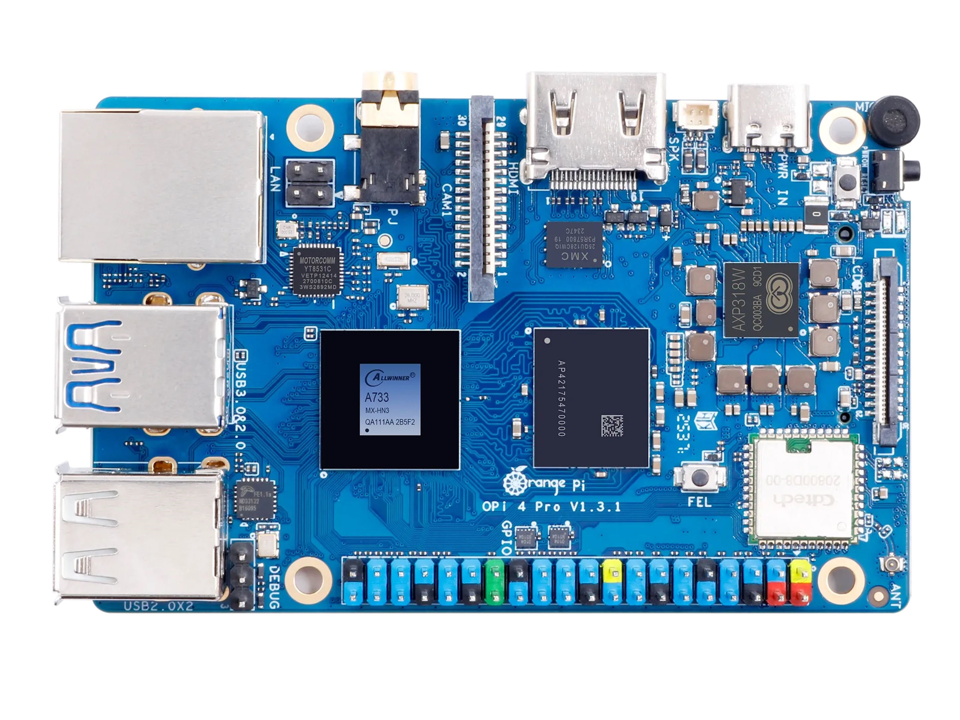 Orange Pi 4 Pro startet als Raspberry Pi-Alternative mit Cortex-A76 und KI-Beschleunigung ...
