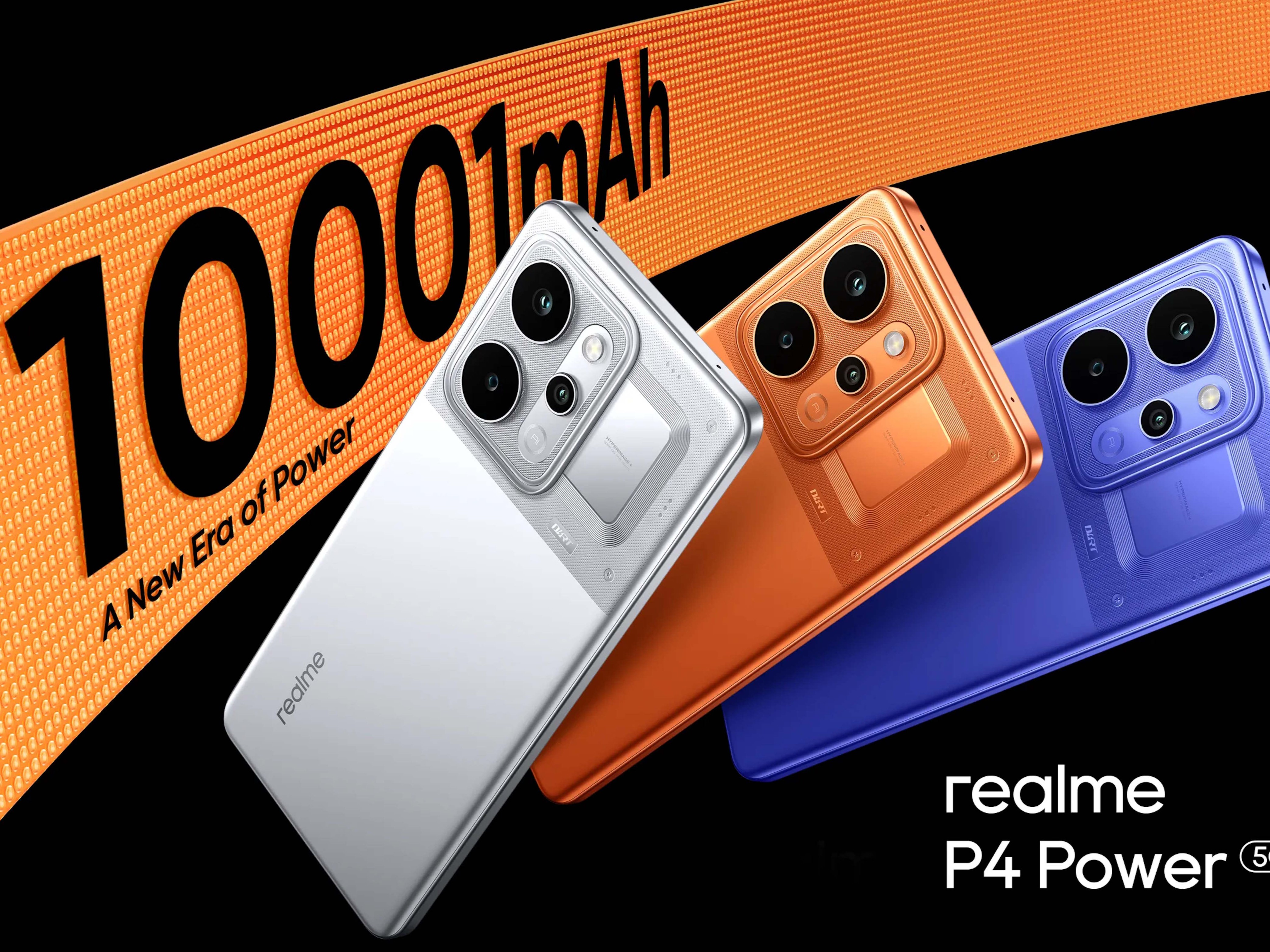 10.001 mAh, IP69, 6.500 cd/m² und 144 Hz: Realme P4 Power 5G startet ...