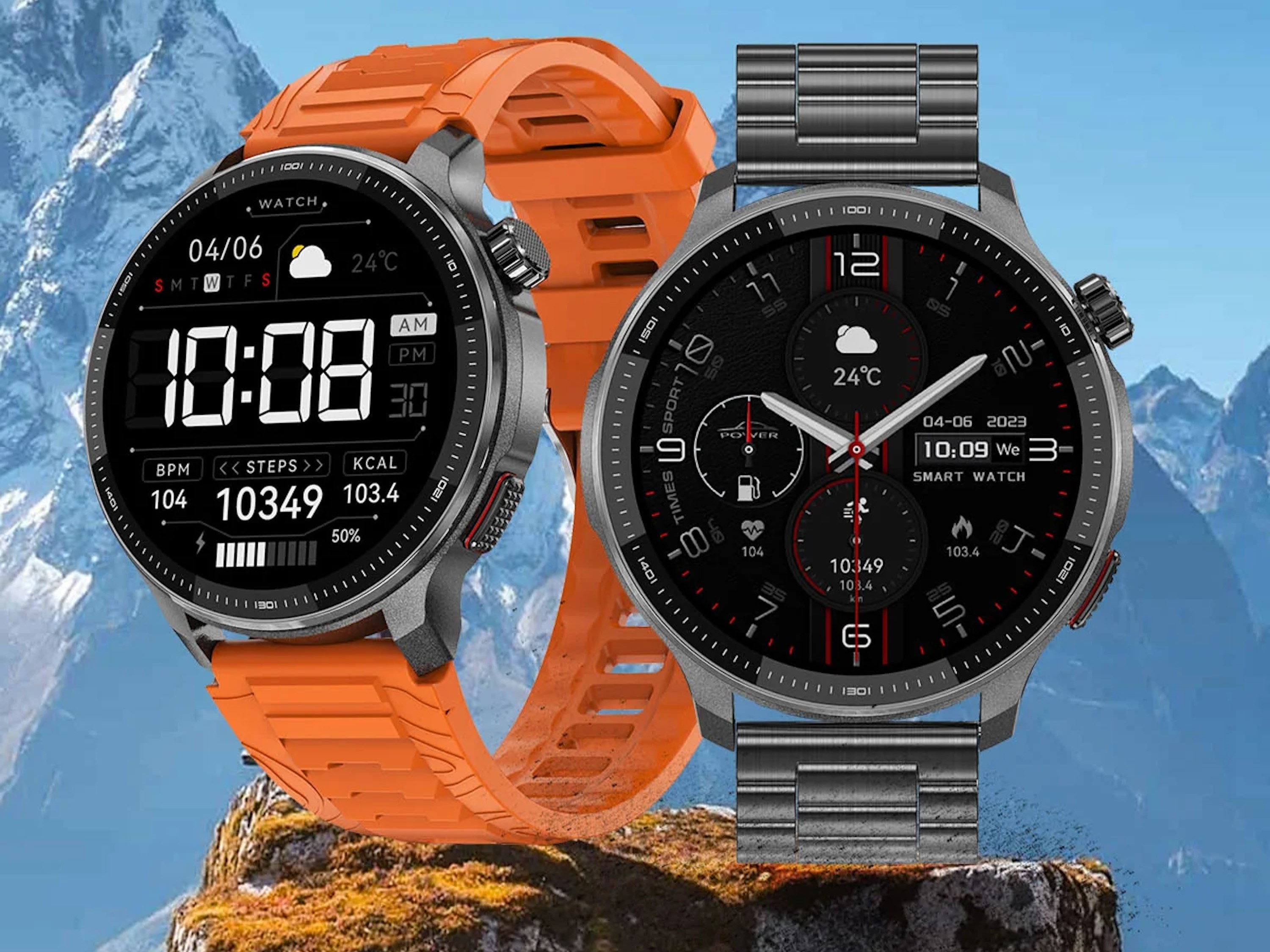G6: Smartwatch mit lokaler Kartenstellung, Telefonfunktionen und ...