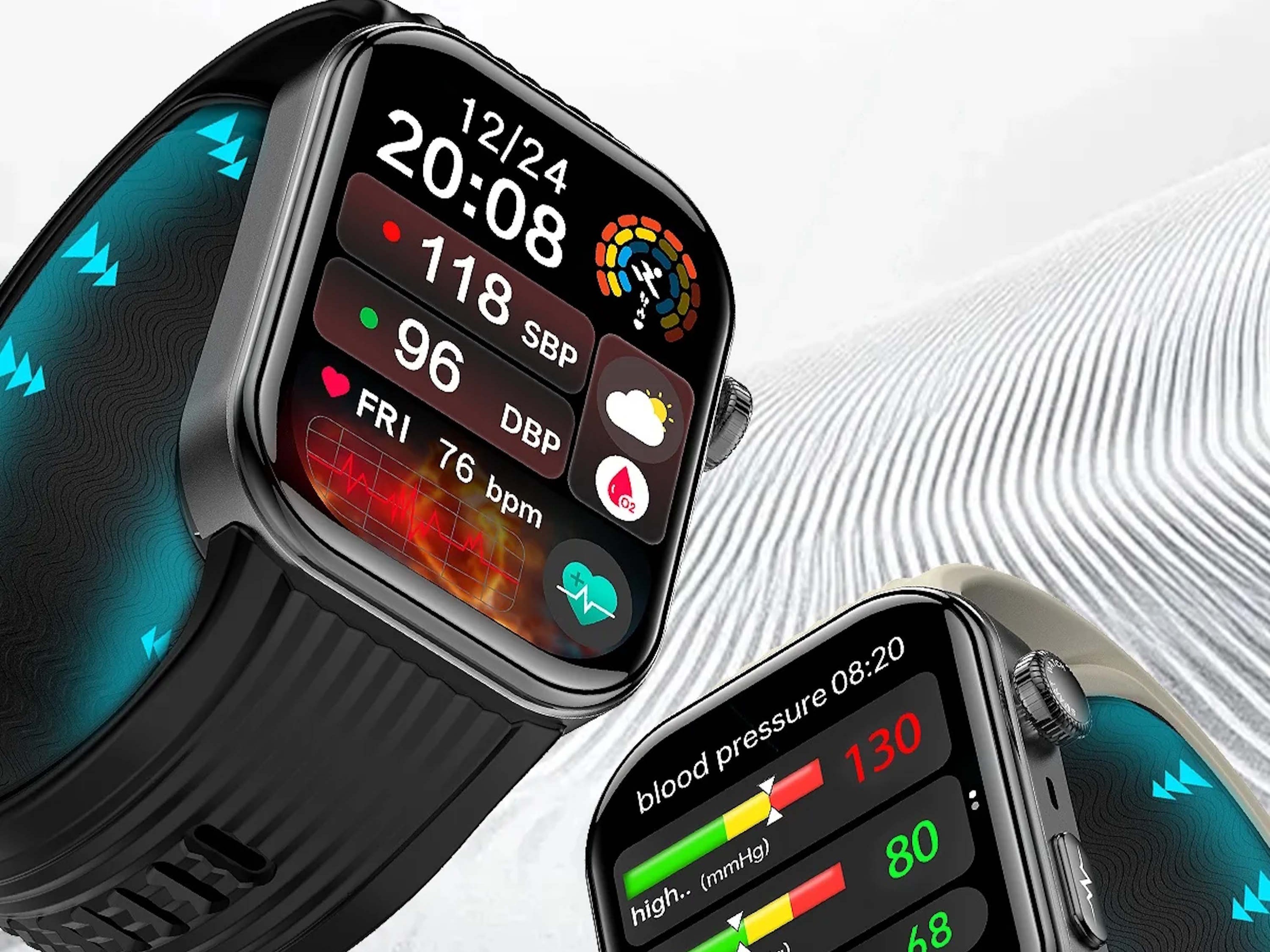 Kore D1: Smartwatch mit „echter“ Blutdruckmessung startet zum besonders ...