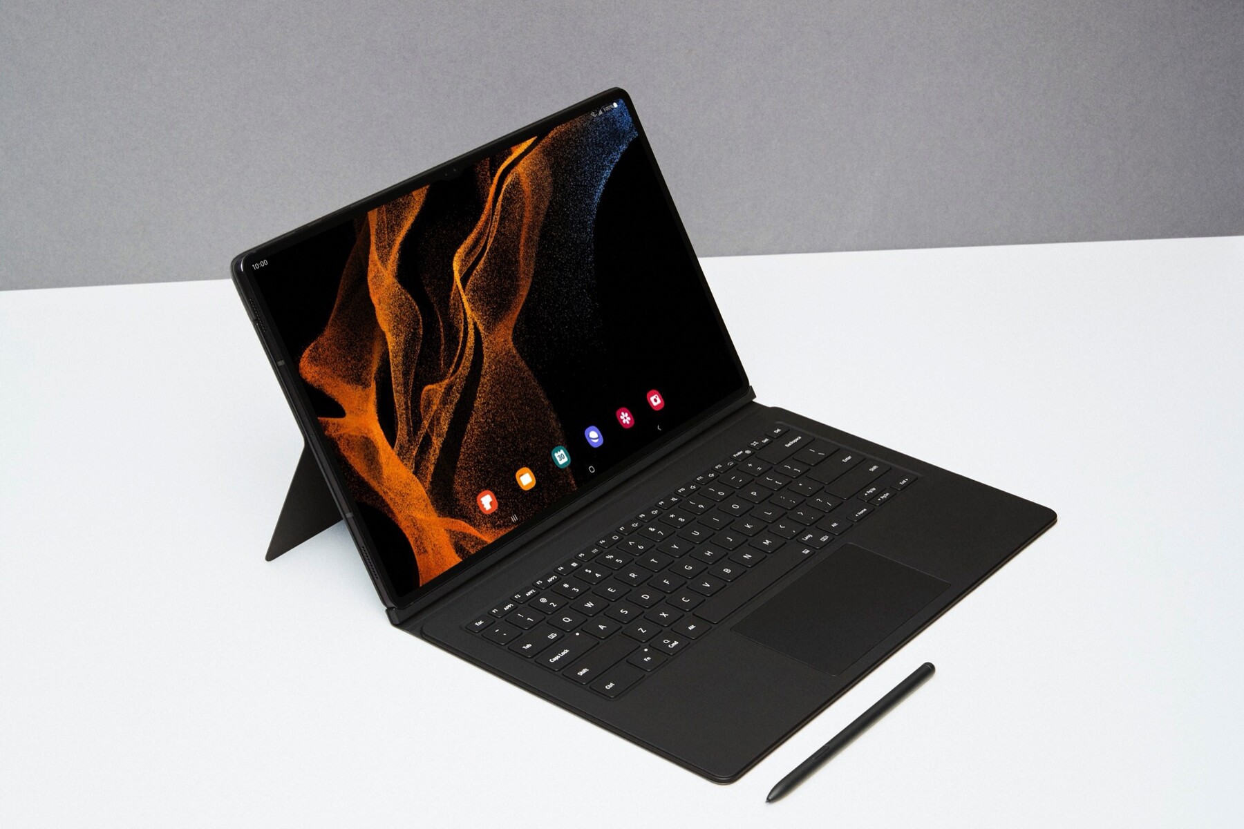 Mit dem Galaxy Tab S8 Ultra präsentiert Samsung ein 14,6 Zoll Riesen ...
