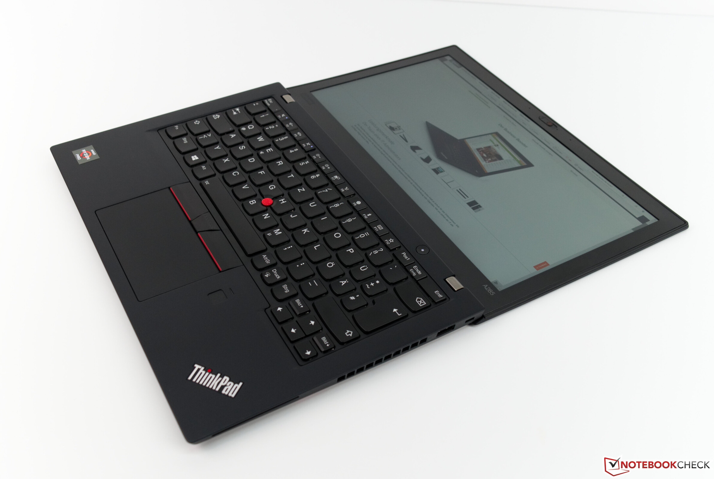 Test Lenovo ThinkPad A285 (Ryzen 5 Pro, Vega 8, FHD) Laptop ...
