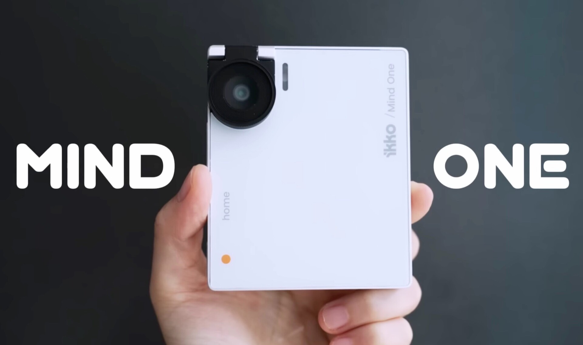Quadratisches Mini-Smartphone mit 50 MP Ausklapp-Kamera: iKKO Mind One startet bald auf ...