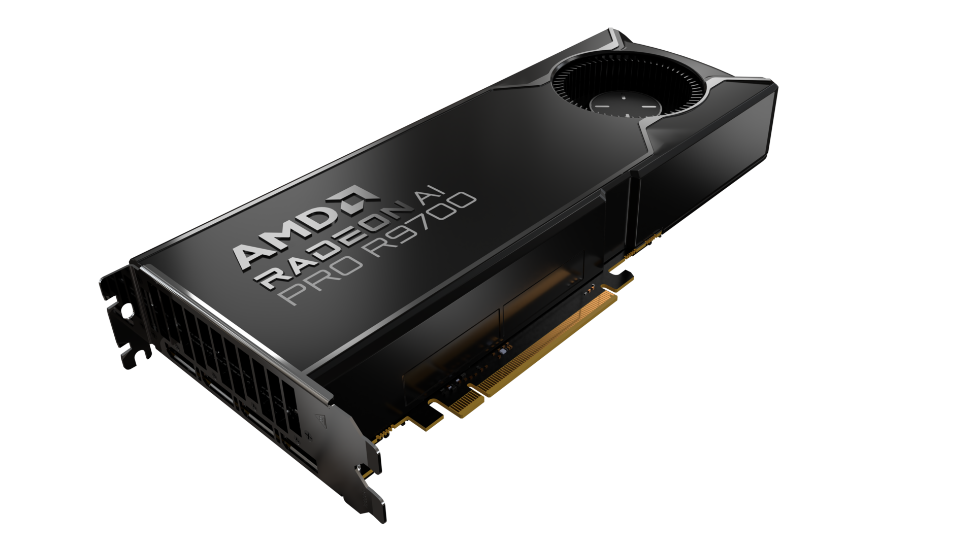 AMD Radeon AI Pro R9700 als erste RDNA-4-basierte Workstation-Grafikkarte für KI-Modelle ...