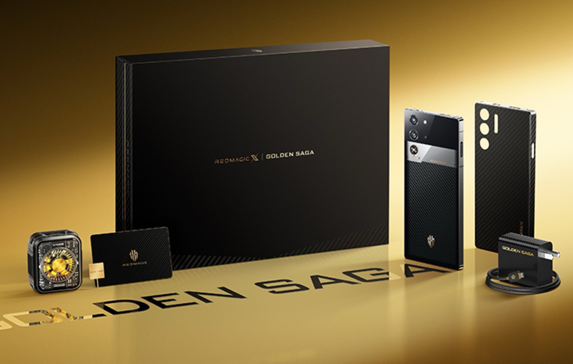 RedMagic X Golden Saga kühlt Snapdragon 8 Elite mit echtem Gold, Silber ...