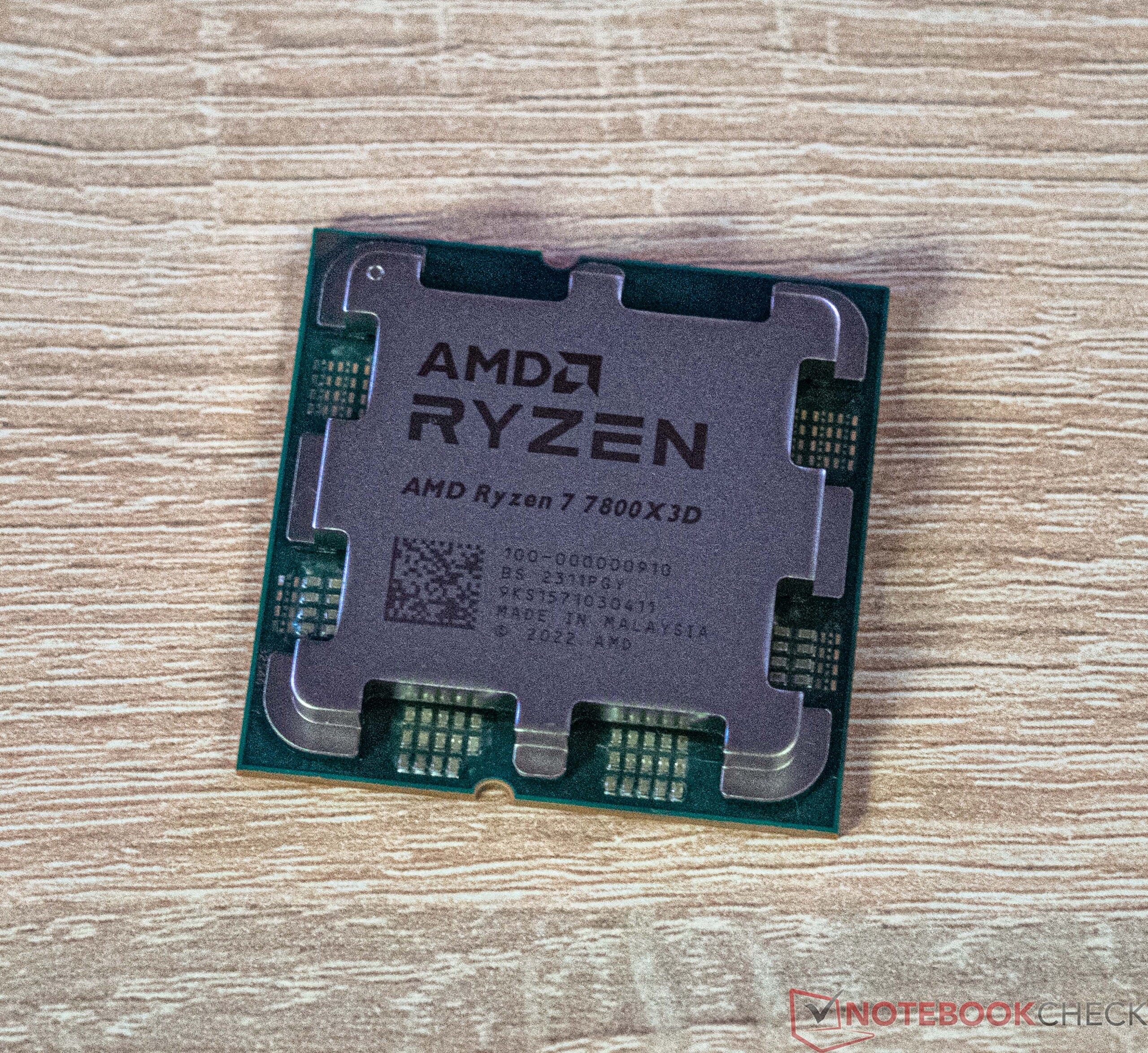 AMD Ryzen 7 7800X3D Desktop CPU im Test: Dank 3D-V-Cache und nur 8 ...
