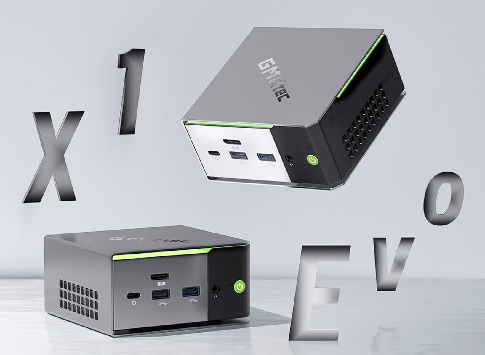 GMKtec Evo-X1 packt 70W Ryzen AI 9 HX 370 und Radeon 890M in Mini-PC mit USB 4 und OCuLink ...