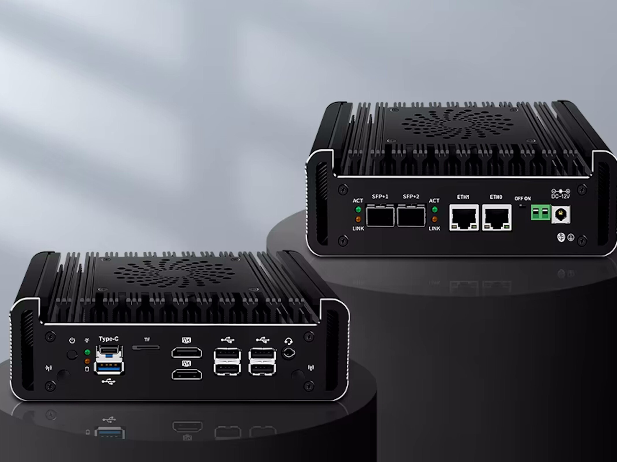 X4H-XL: Mini-PC ist passiv gekühlt und kommt mit bis zu acht ...