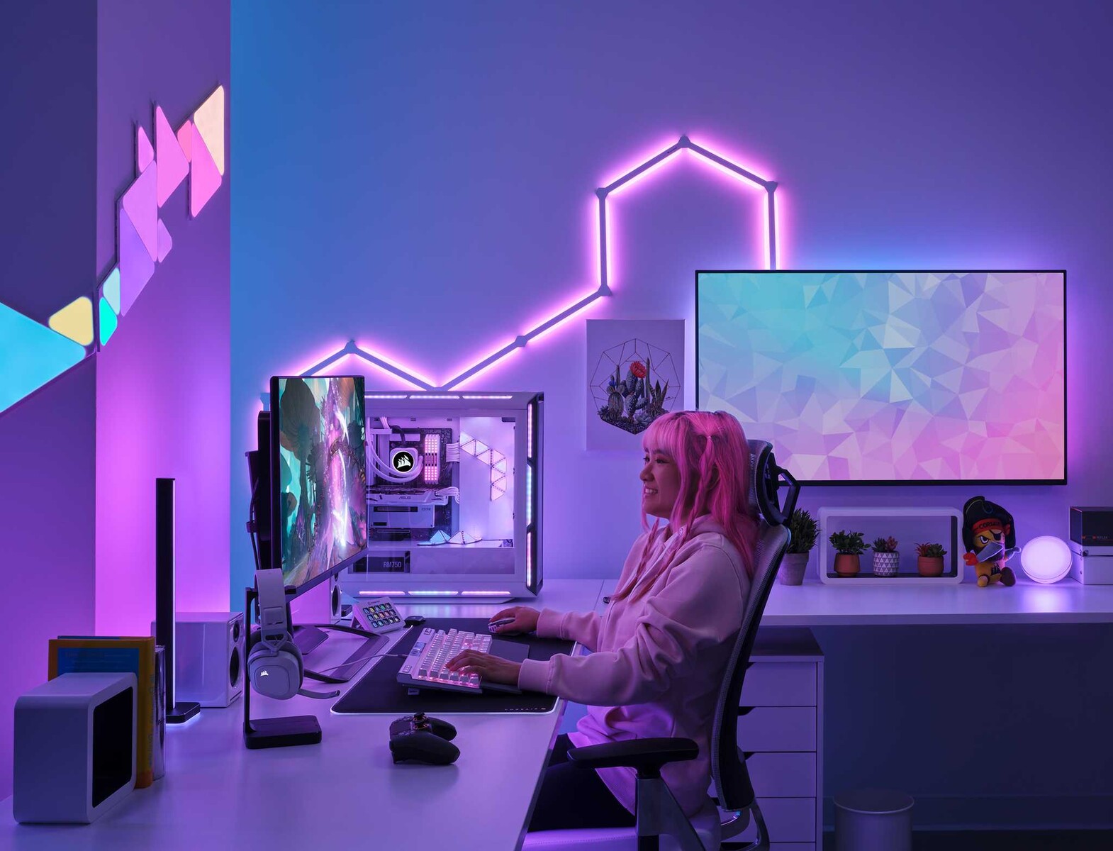 Corsair iCue Murals Lighting: Immersive Lichteffekte und faszinierende Lichtlandschaften ...