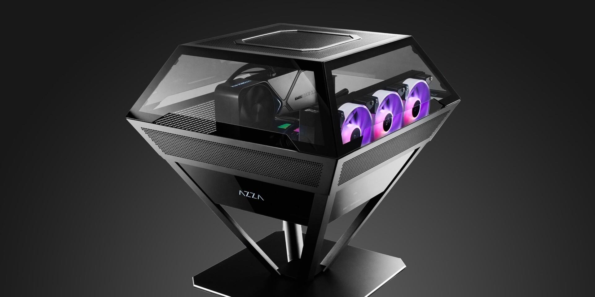 Ungewöhnliches Azza Diamond PC-Gehäuse startet in den Verkauf, kommt ...