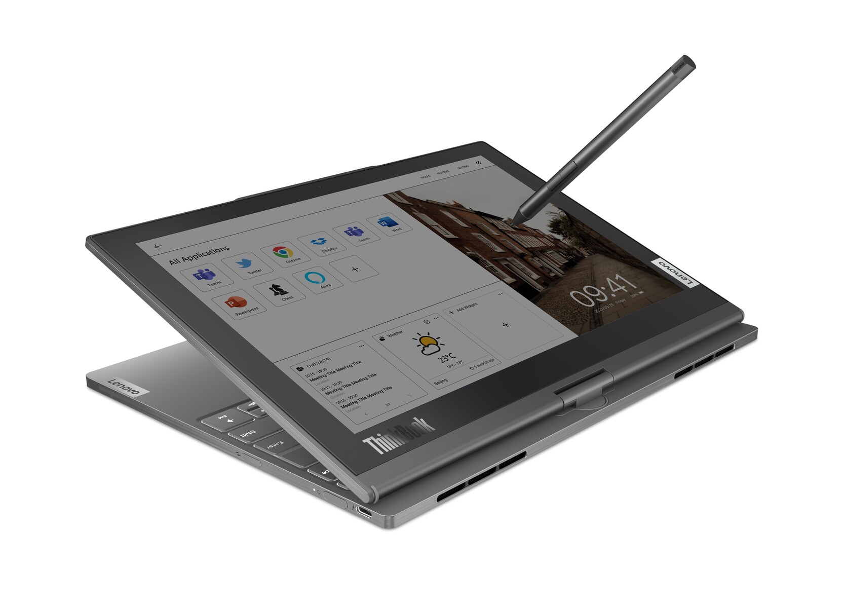 Lenovo ThinkBook Plus Twist kommt mit 13,3 Zoll 3K-OLED- und 12 Zoll E ...