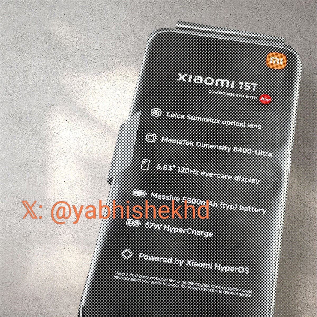 Xiaomi 15T (Pro) zeigt sich auf Teaser-Bildern mit fünffachem Leica-Zoom, Leak bestätigt viele ...