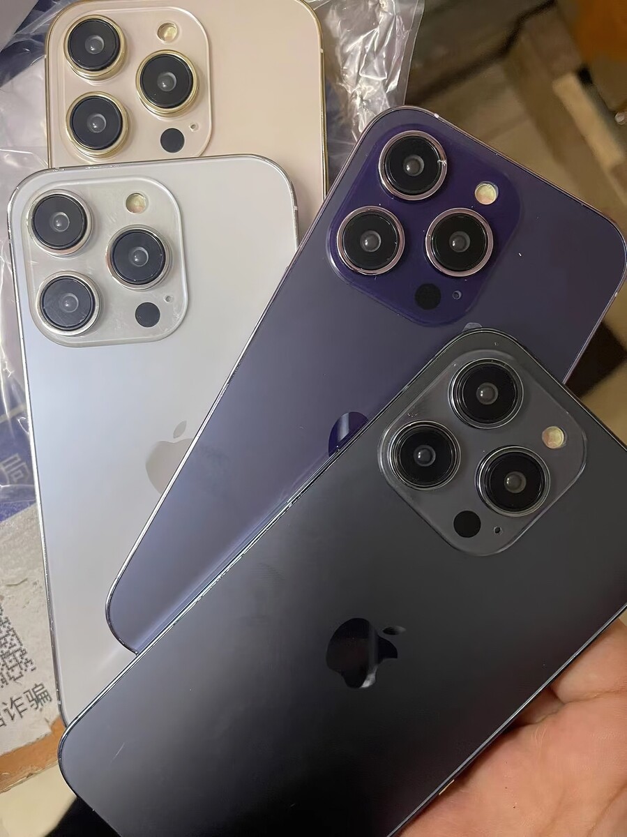 Fotos sollen die neuen Farben des Apple iPhone 14 Pro zeigen, samt ...