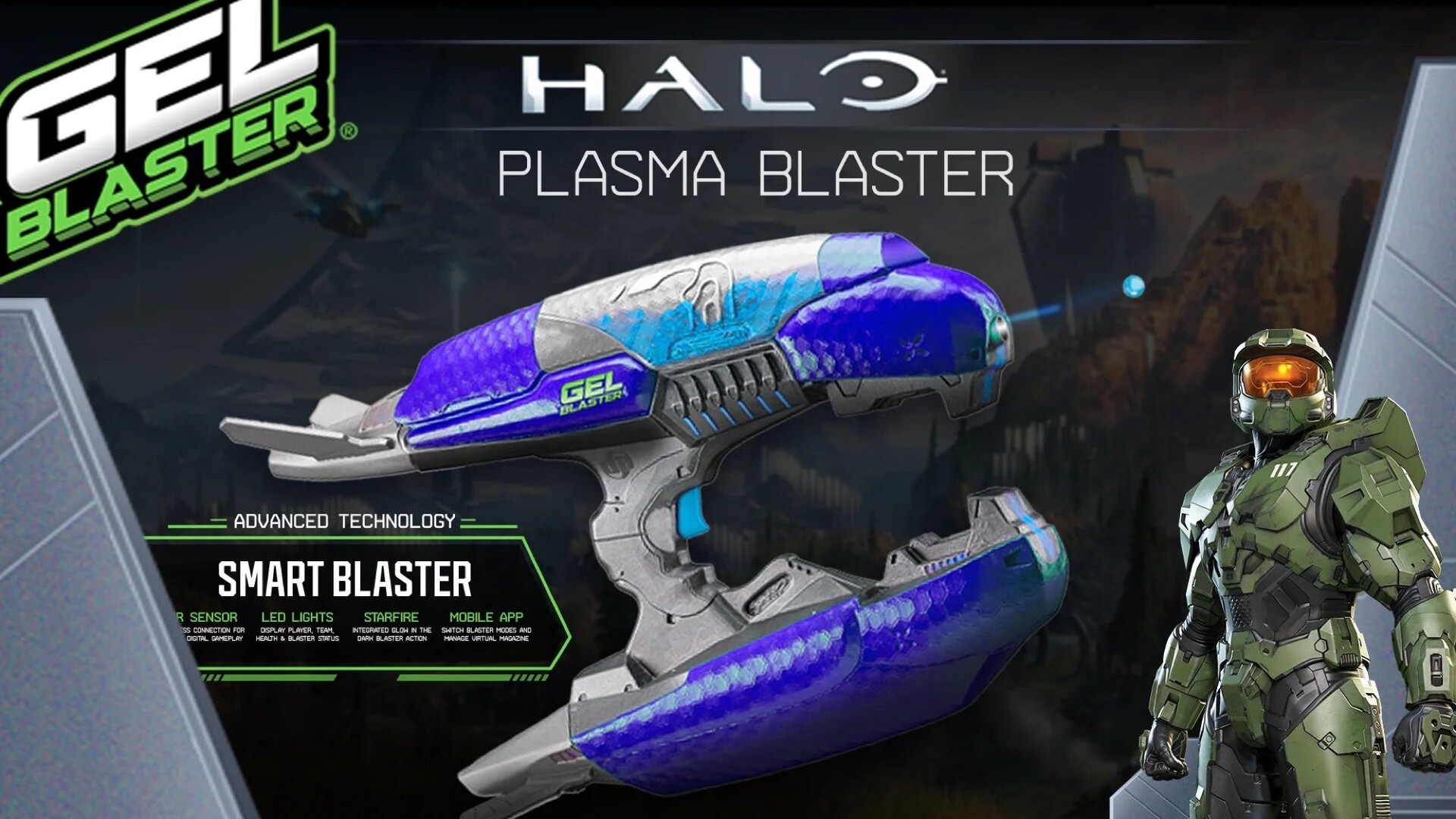 Plasma Blaster aus dem Halo-Universum startet als Gel-Kugel-Gewehr mit ...