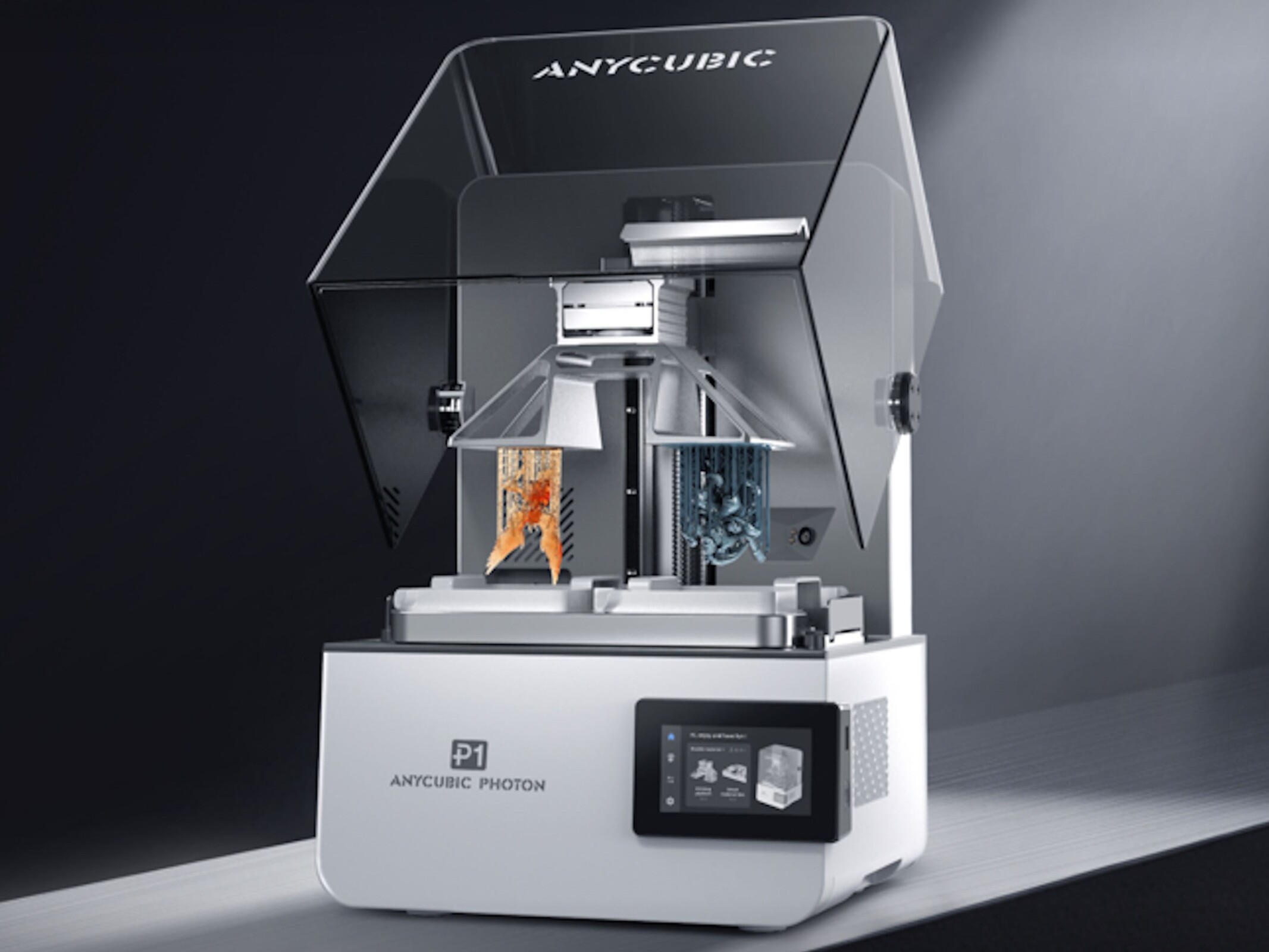 Anycubic Photon P1: 14K-3D-Drucker unterstützt Druck mit zwei ...