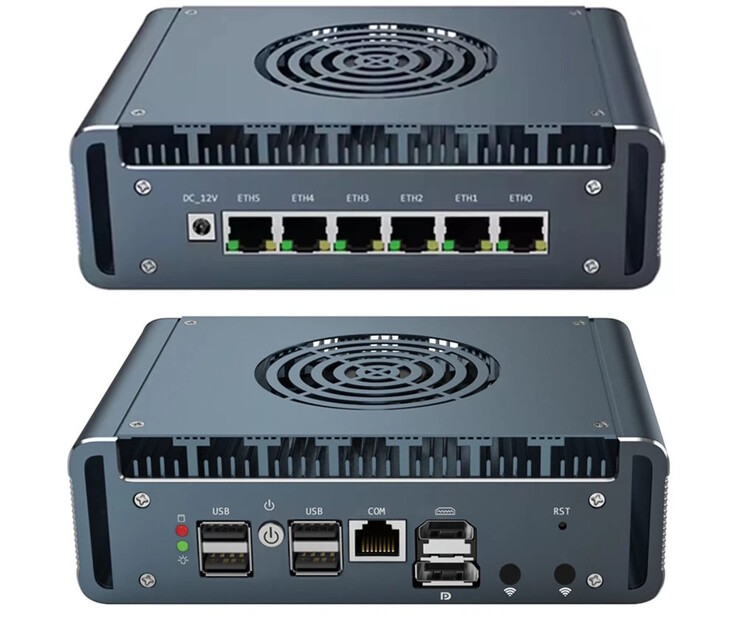 Mit mehreren schnellen Ethernet-Ports: Dieser Mini-PC eignet sich auch ...