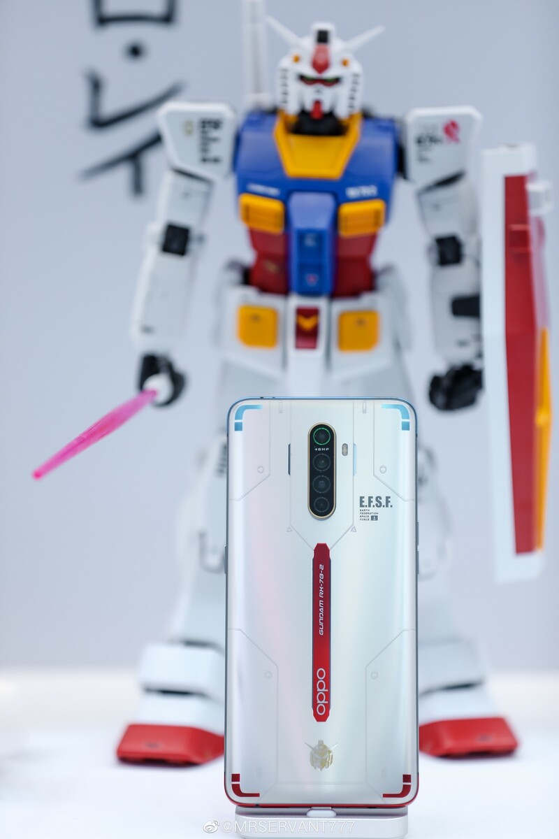 Oppo Reno Ace: Gundam Special Edition für Vorbesteller - Notebookcheck News