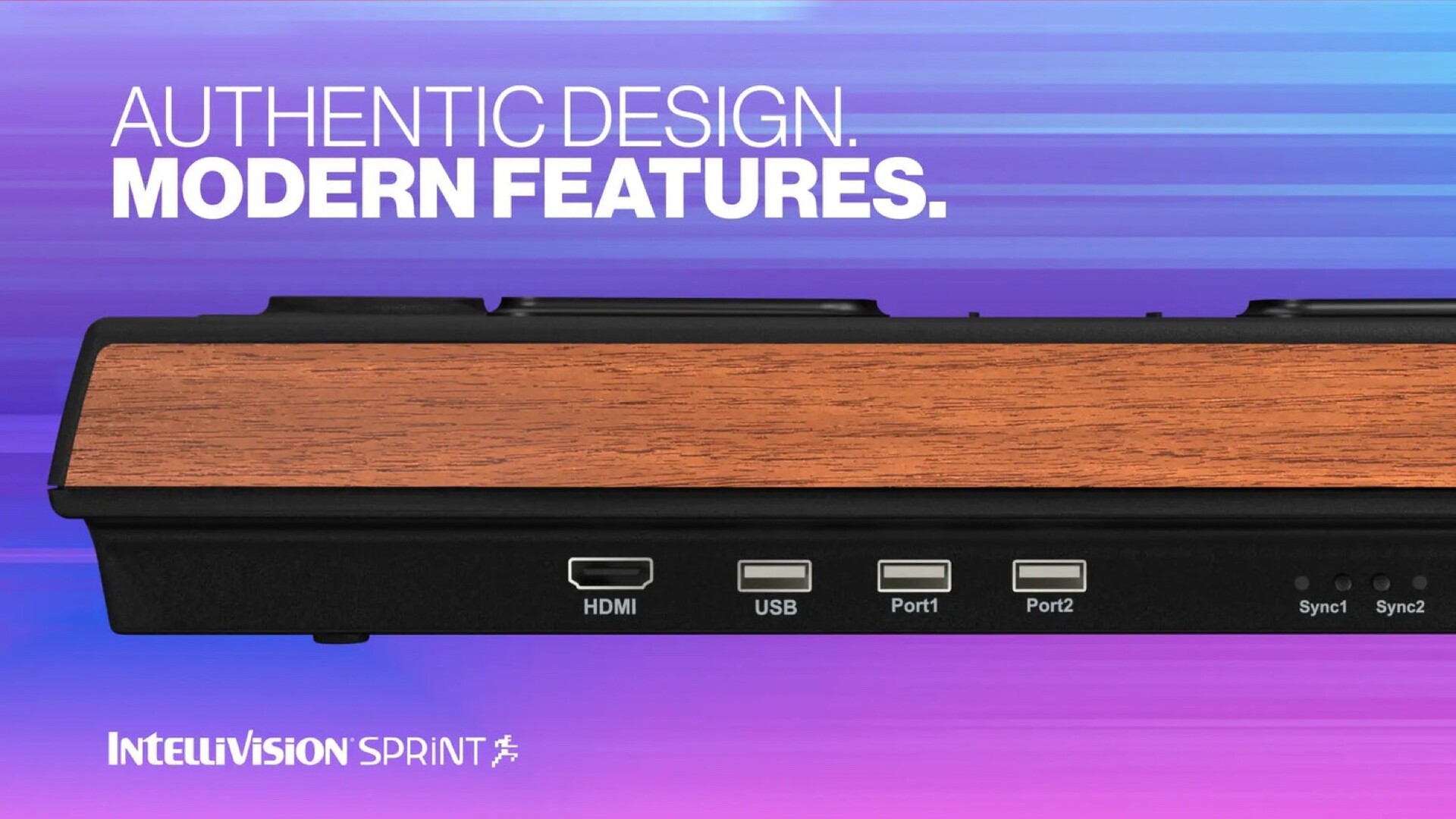 Retro-Konsole mit Disk-Controllern und 45 Spielen: Atari Intellivision ...