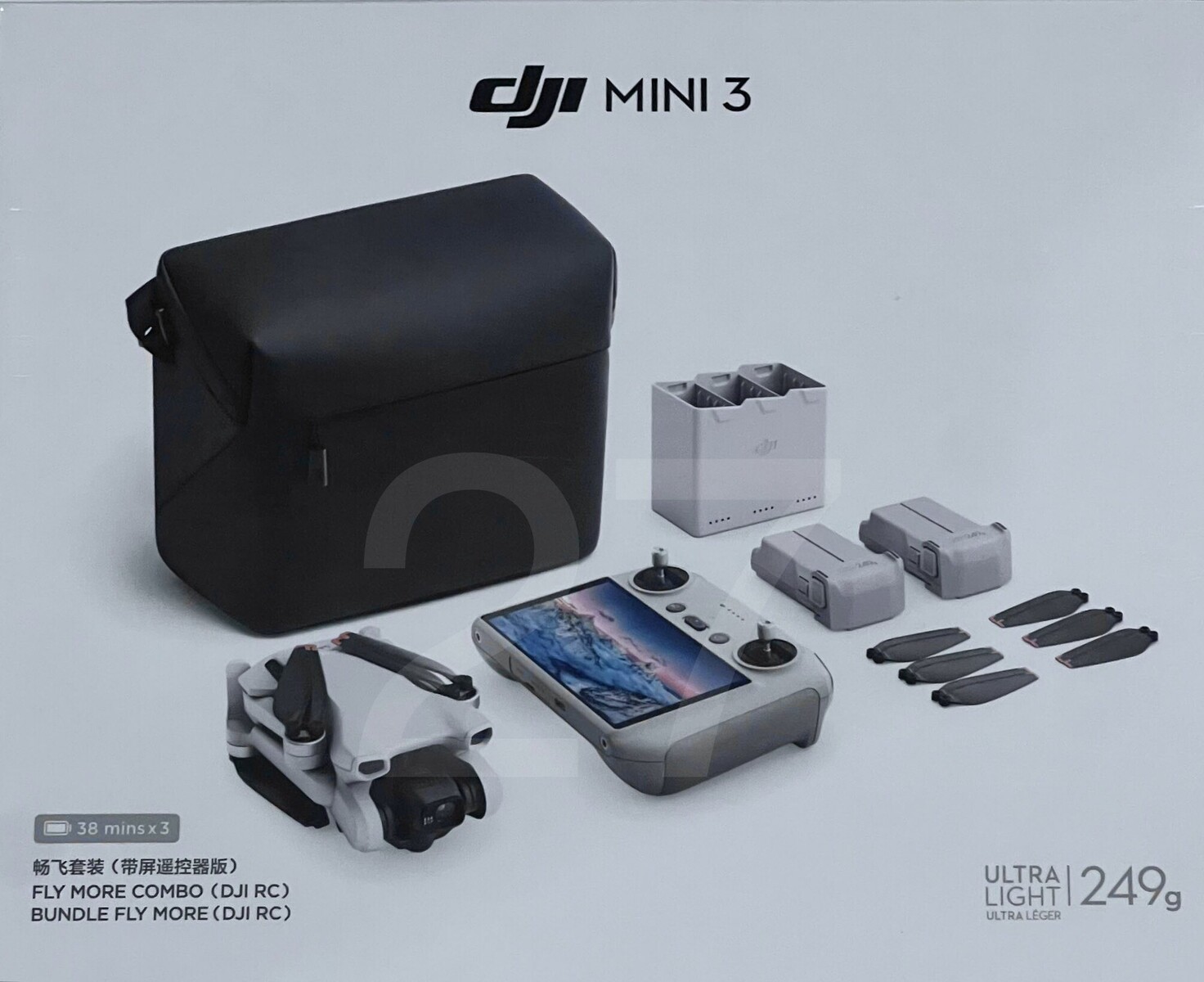 DJI Mini 3 Bundles: Bilder der Verpackungen bestätigen auch die Specs ...