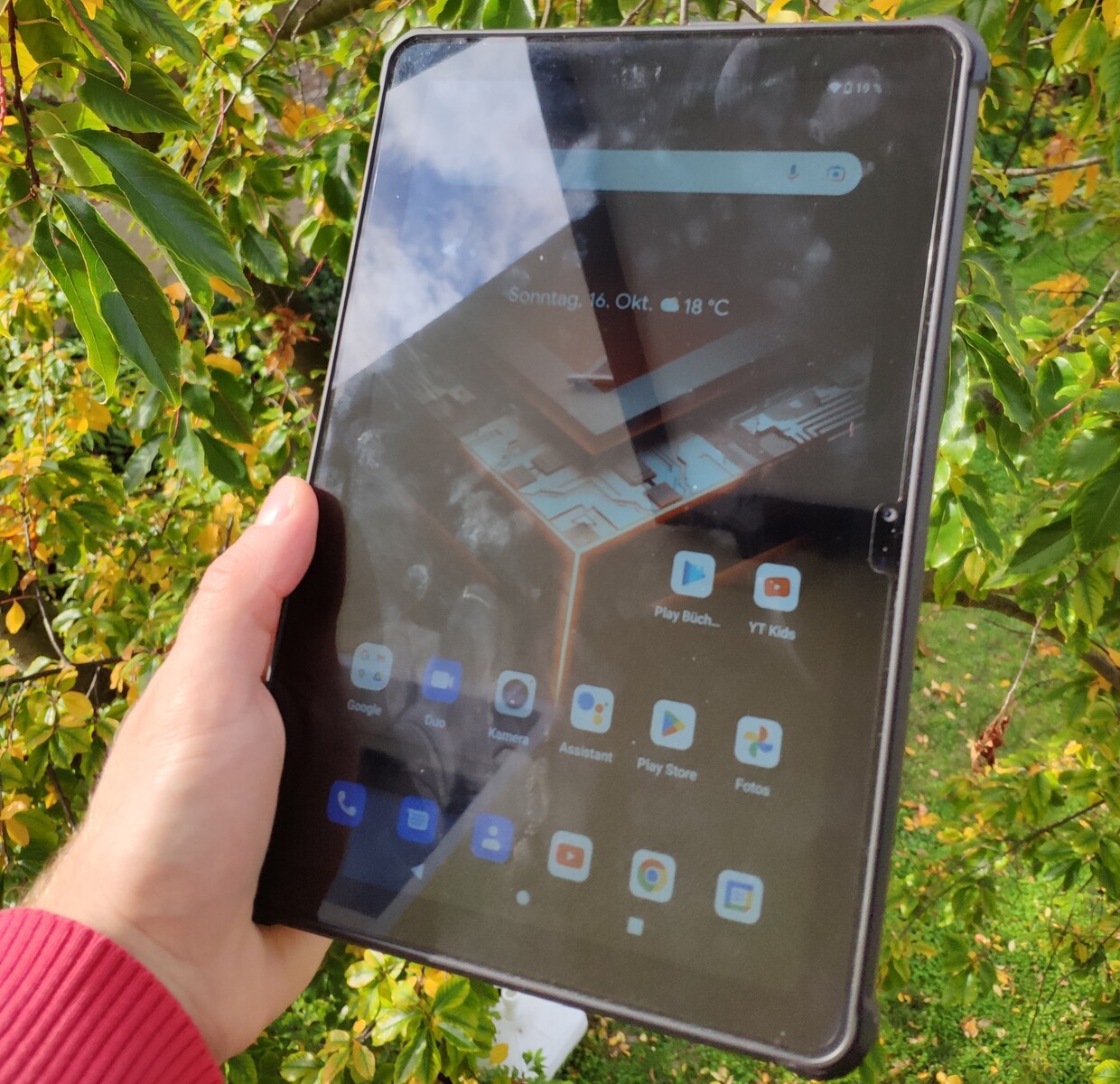 Test Oukitel RT2 - Extrem robustes Outdoor Tablet für die Baustelle mit ...