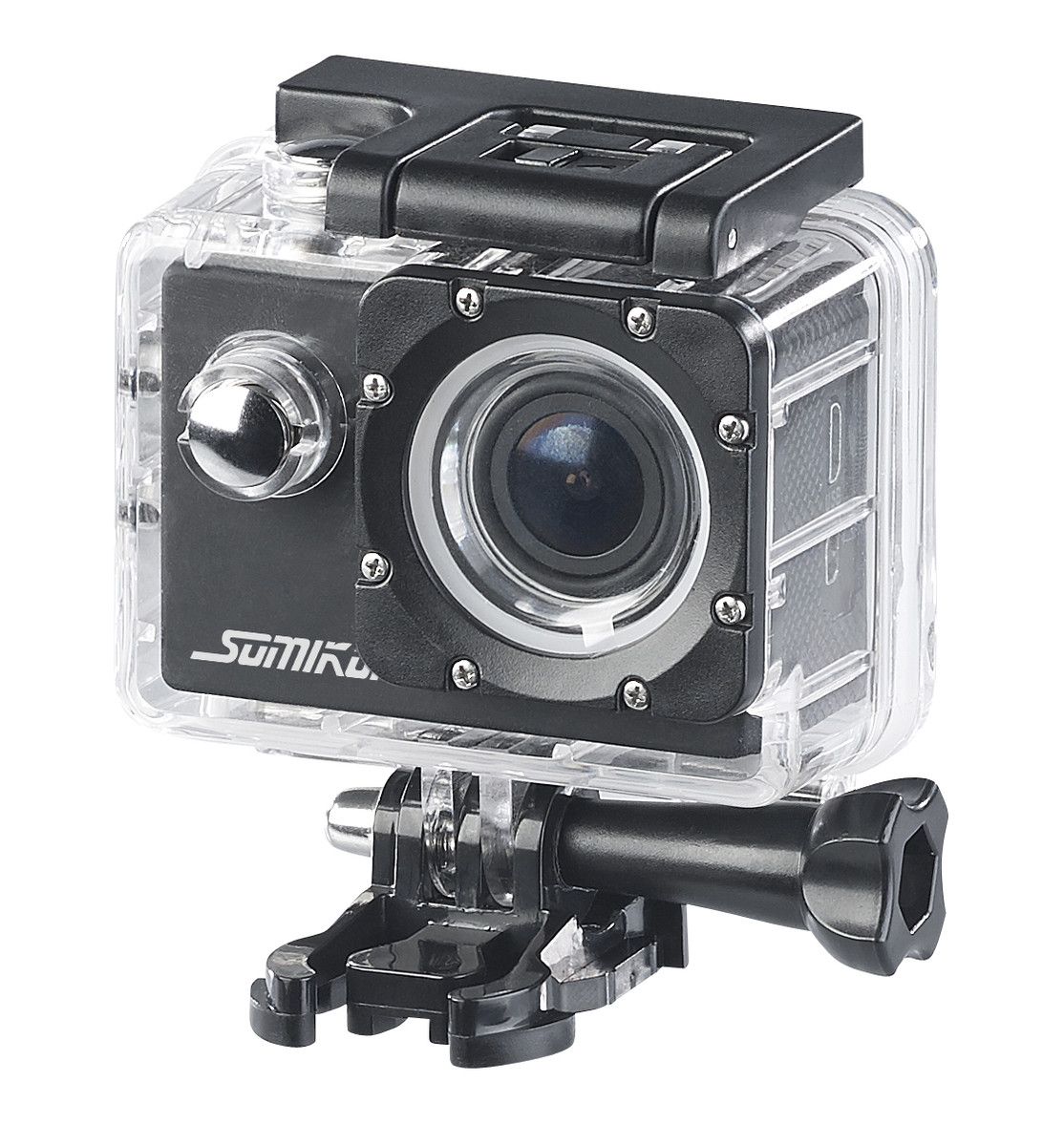 Pearl Somikon DV-3717: Preiswerte UHD-Action-Cam mit Unterwassergehäuse ...