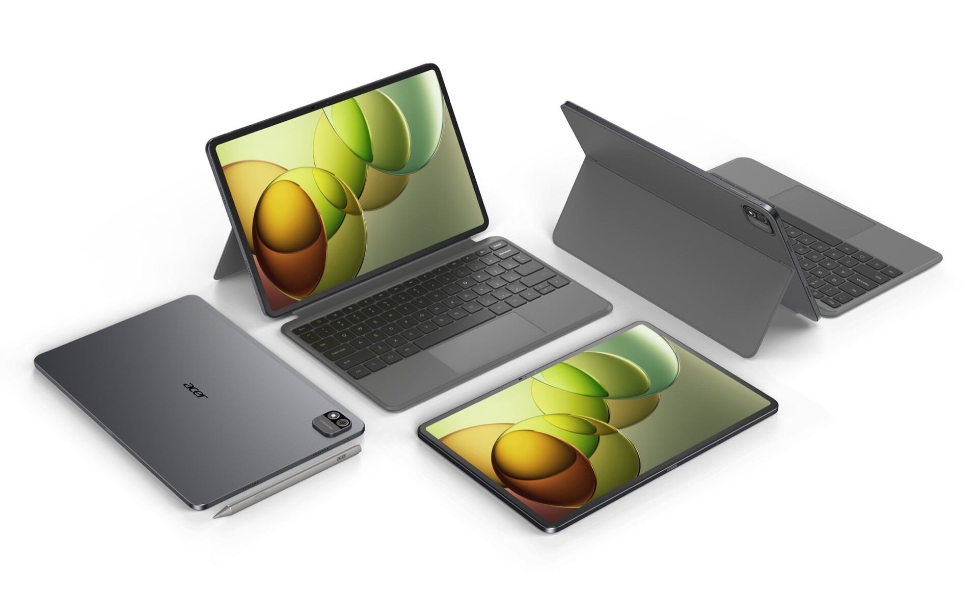 Mittelklasse-Tablets mit 12 Zoll und 14 Zoll AMOLED-Displays: Acer ...