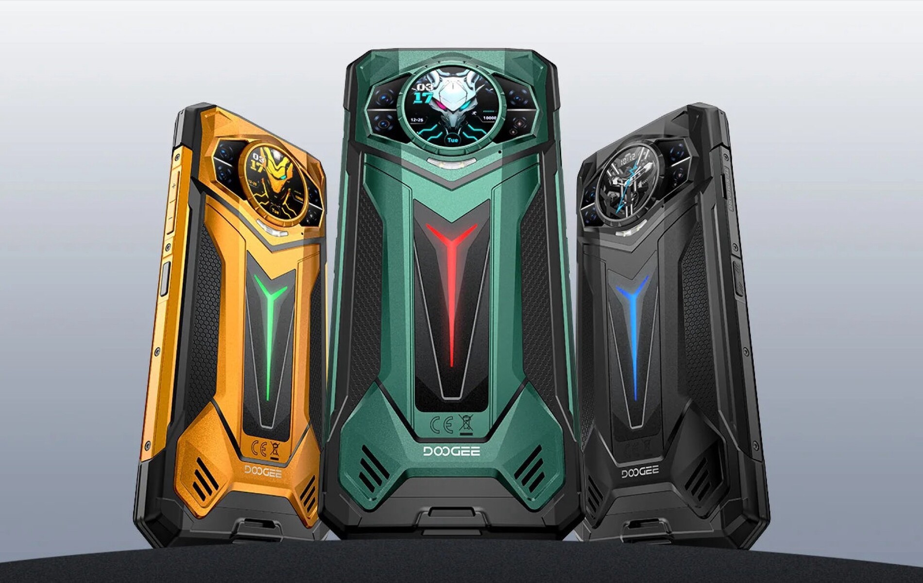 Doogee S200 Ultra startet mit rundem Zweitdisplay, 11.000 mAh Akku und ...