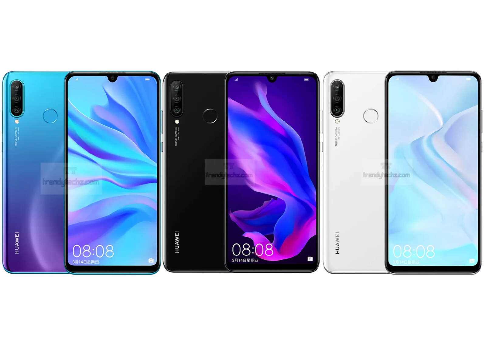 Huawei Nova 4e: Pressebilder zeigen Triple-Cam-Smartphone - Notebookcheck.com News