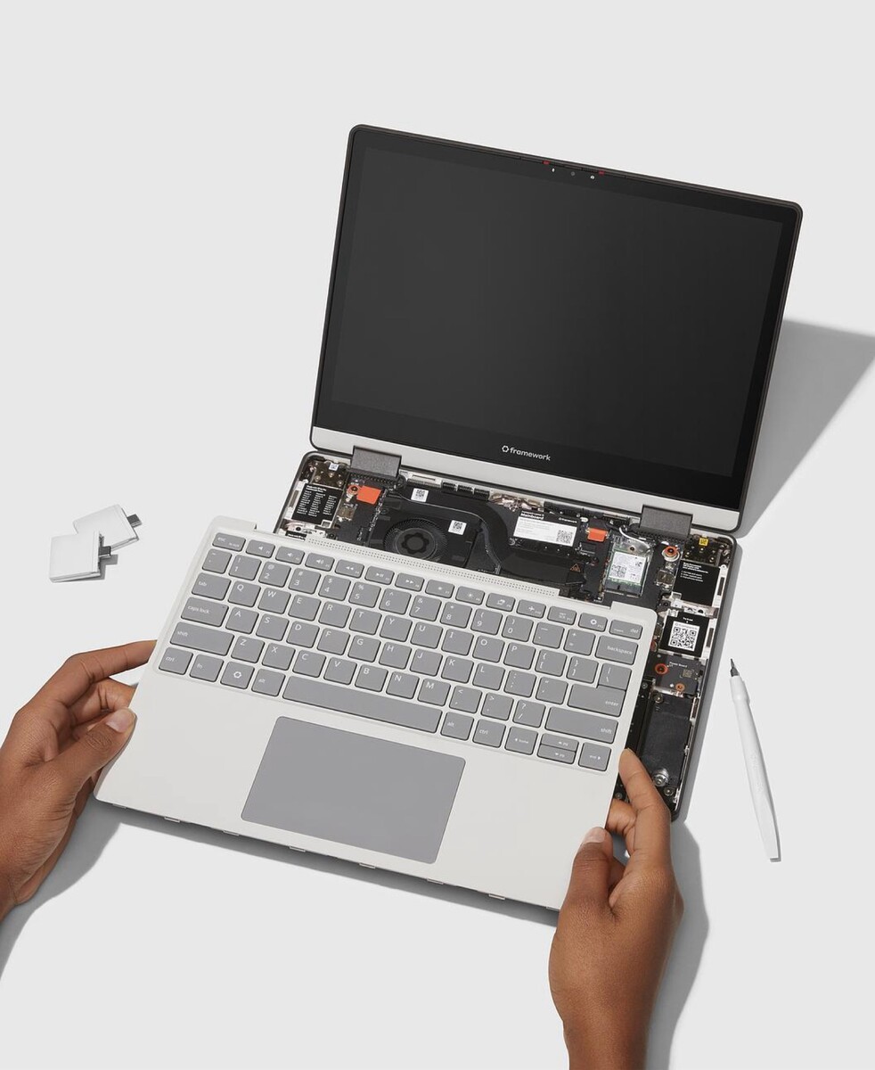 Modularer Laptop ab 569 Euro: Framework Laptop 12 startet in den ...