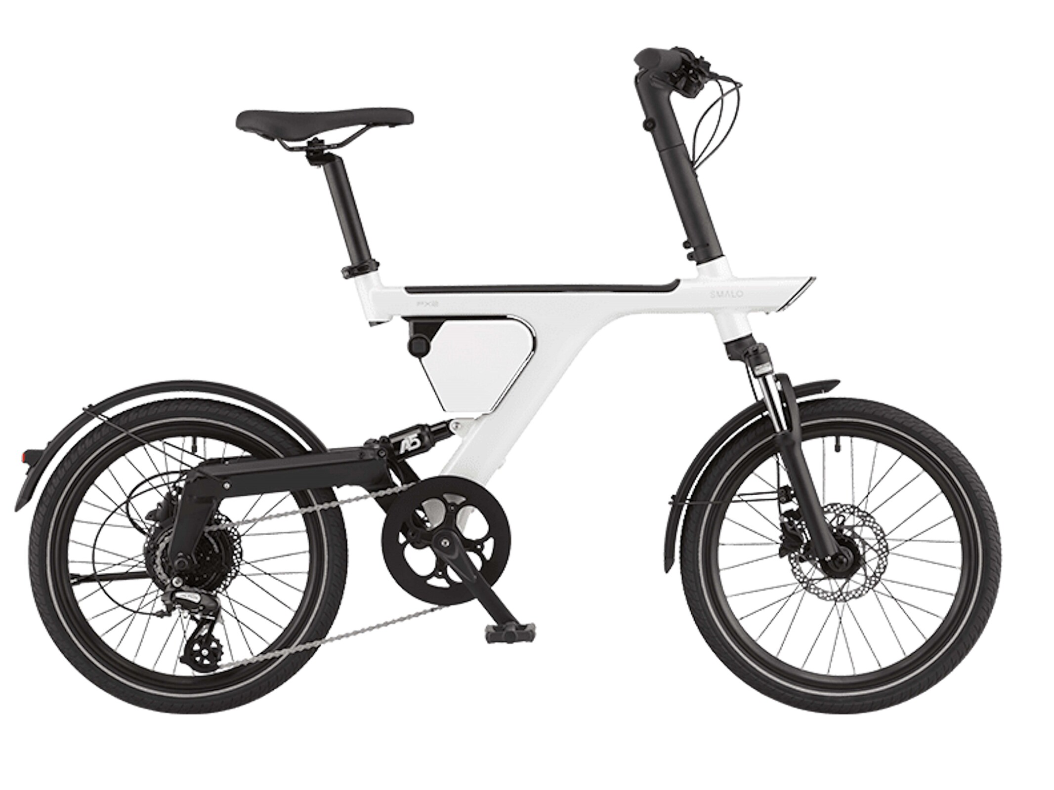 BESV Smalo PX2: Besonders kompaktes E-Bike ist vollgefedert, kommt mit ...