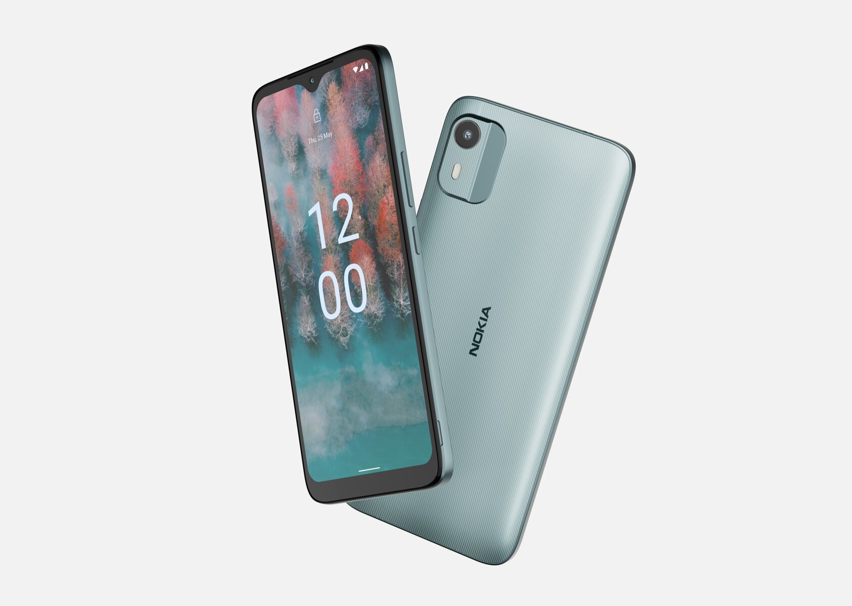 Nokia C12 startet als günstiges Mittelklasse-Smartphone mit Gesichtserkennung, Porträt- und ...