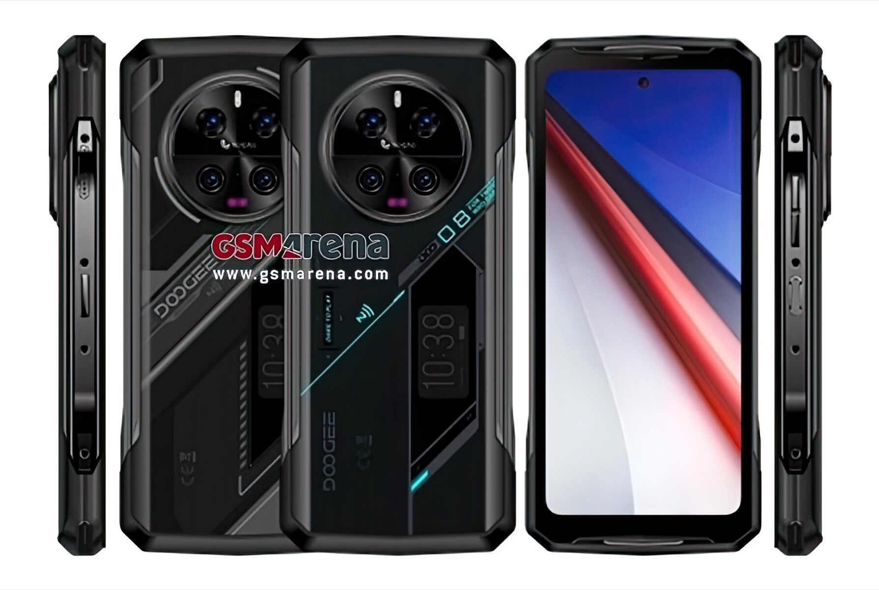 Leak enthüllt Doogee V40 Pro mit 200 MP Hauptkamera, Nachtsicht-Kamera, 8.680 mAh Akku und ...