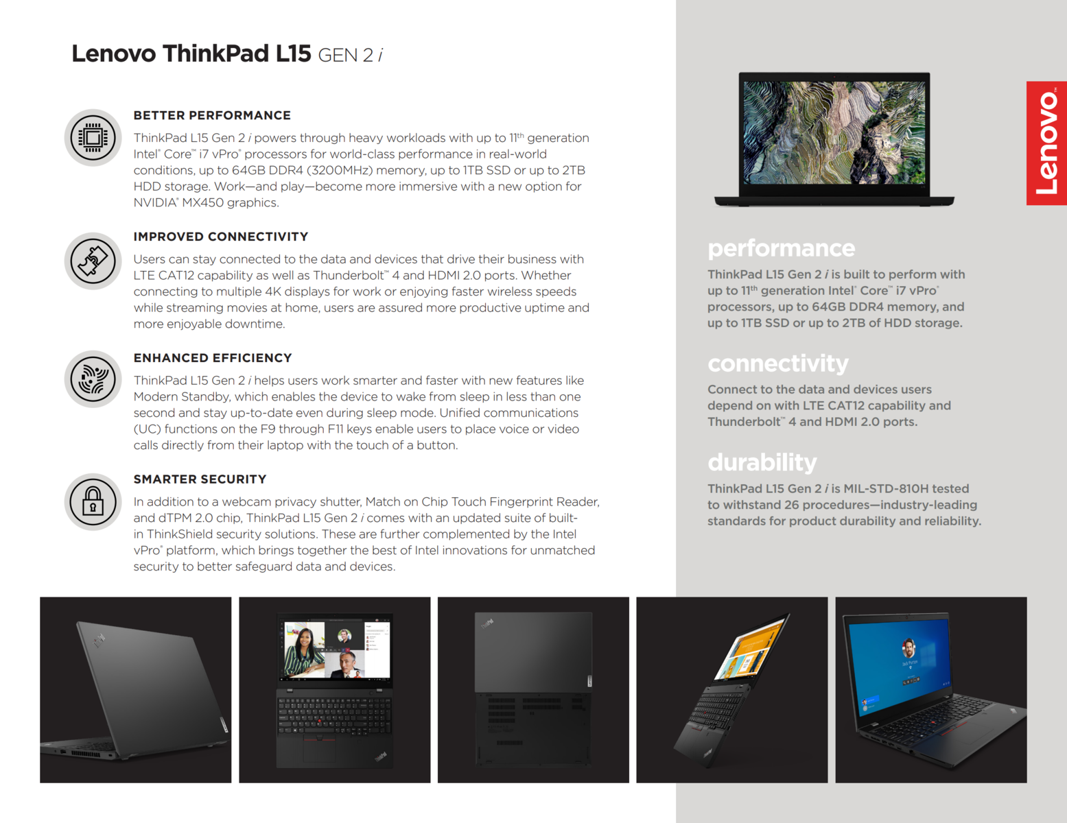 Lenovo ThinkPad L15 & L14 Gen 2 ab Mai mit AMD Ryzen 5000, helleres Low-Power Panel im L14 ...