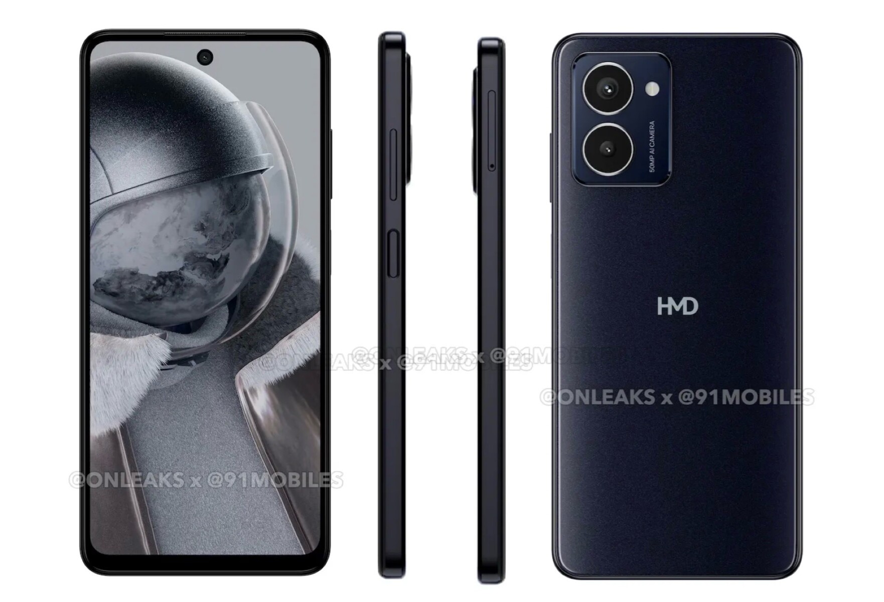 HMD Pulse Pro leakt mit 50 MP Selfie-Kamera, 50 MP Dual-Kamera und 90 Hz Display für 179 Euro ...