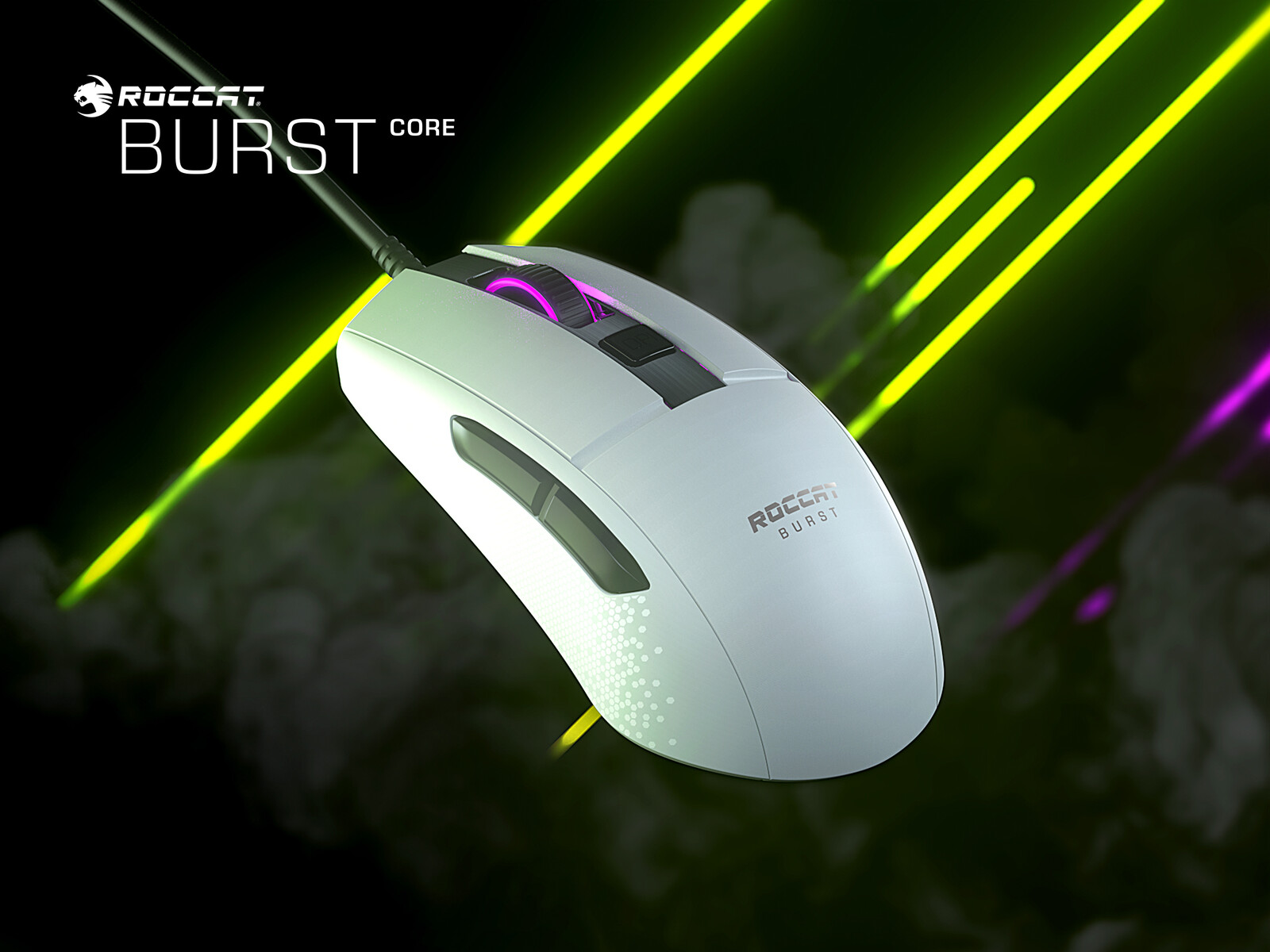 Roccat Burst Pro und Core: Extrem leichte Gaming-Mäuse mit optischen ...