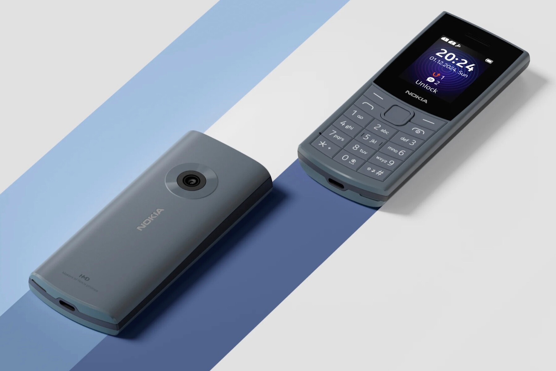 Nokia 105 4G und Nokia 110 4G 2nd Edition starten als neue Feature-Phones mit Taschenlampe ...