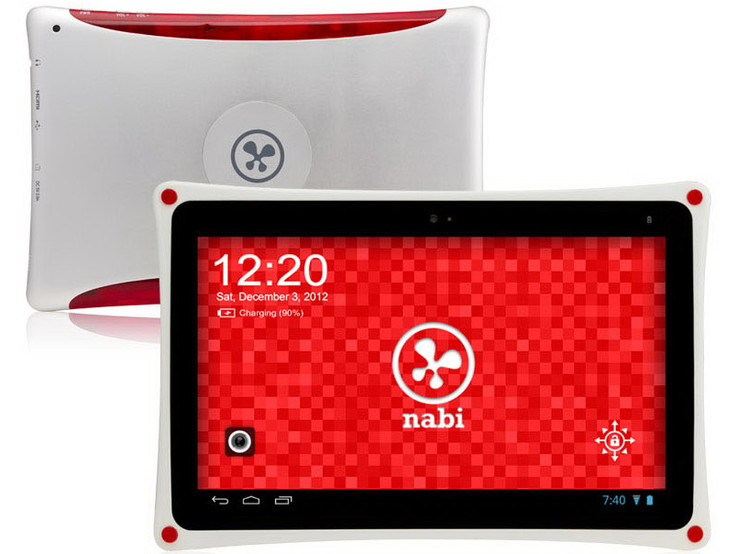 Fuhu: 10,1"-Tablet Nabi XD mit Tegra 3 und Pad-Folio-Keyboard für ...