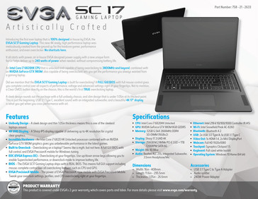 Evga SC17: Gaming-Laptop mit 17,3 Zoll 4K/UHD-Display und GeForce GTX 980M - Notebookcheck.com News