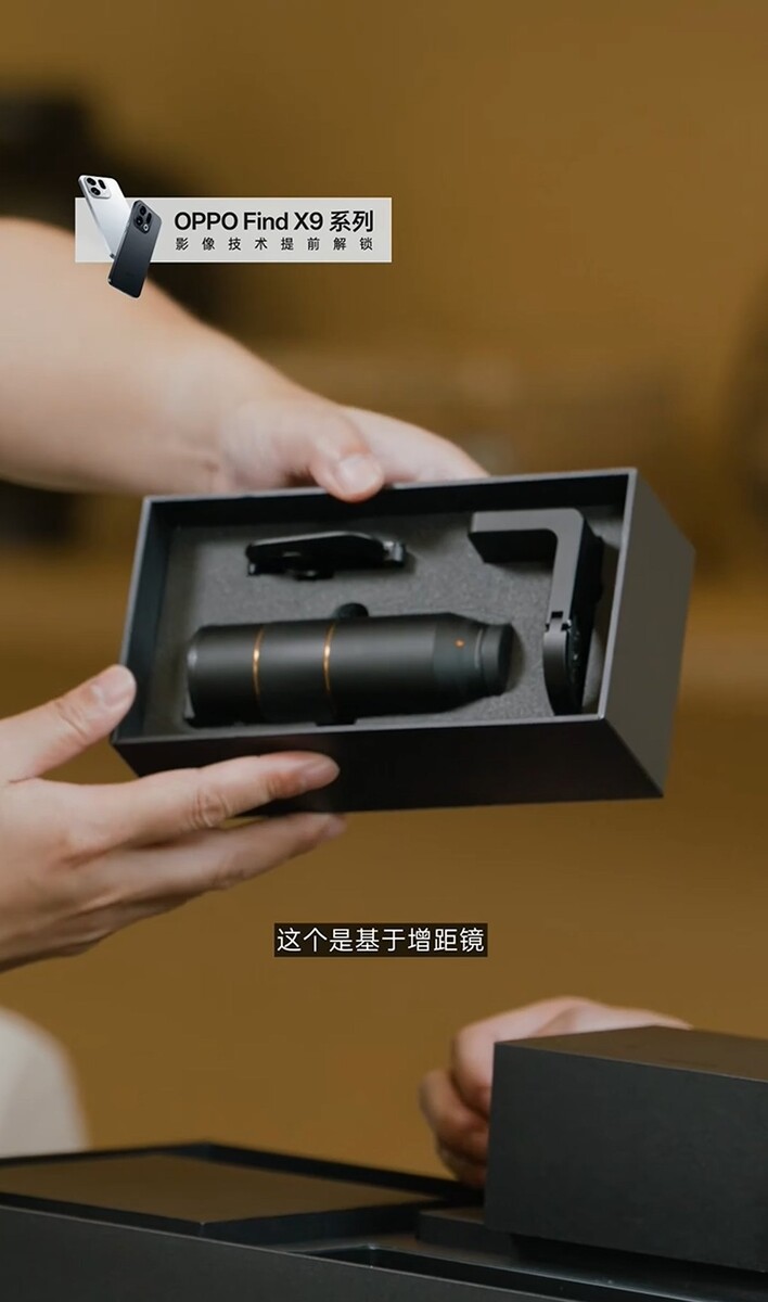 Oppo Find X9 Pro: Hasselblad-Teleconverter-Optik Unboxing und viele ...