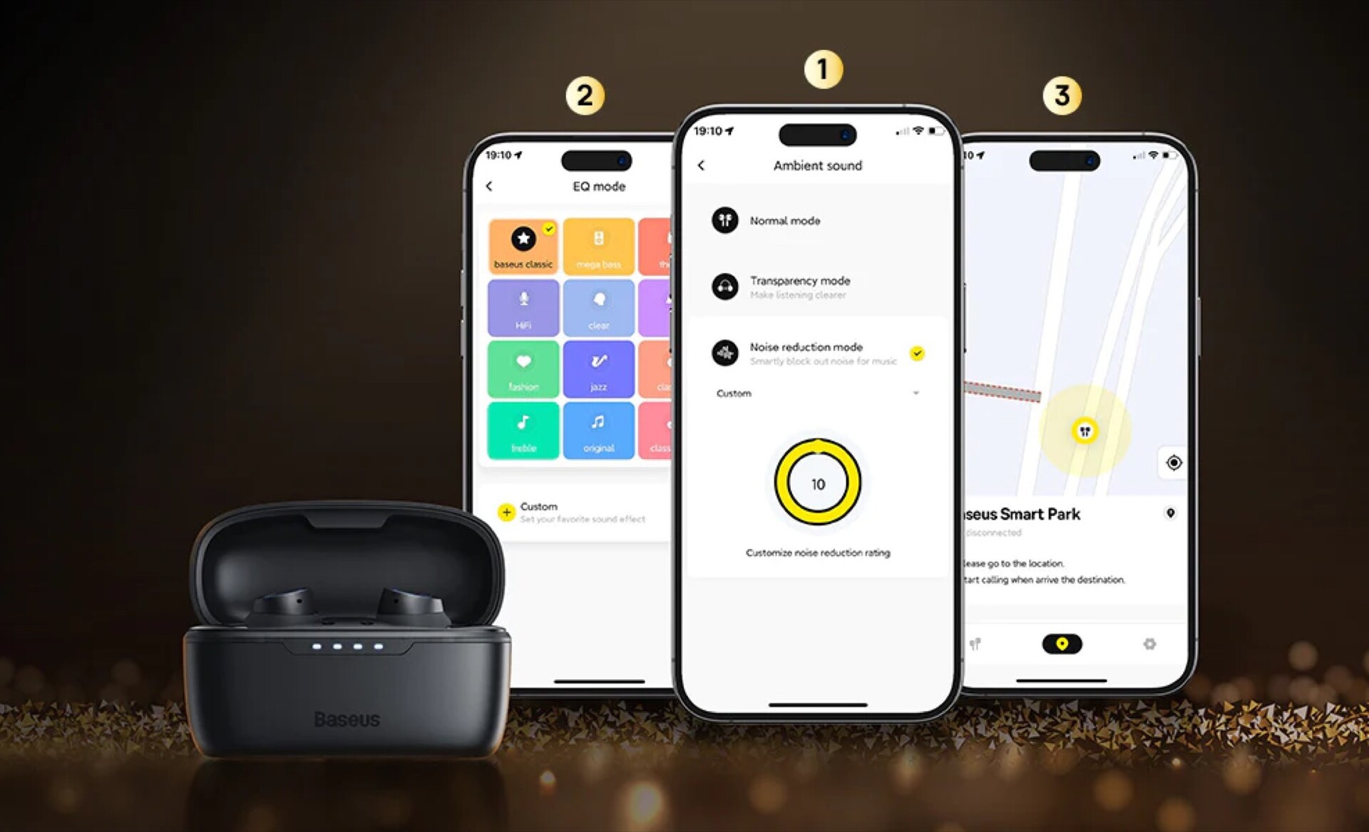 Baseus Bowie MA10 Ohrhörer versprechen 48 dB ANC, IPX6 und 140h Laufzeit für 39 Euro ...