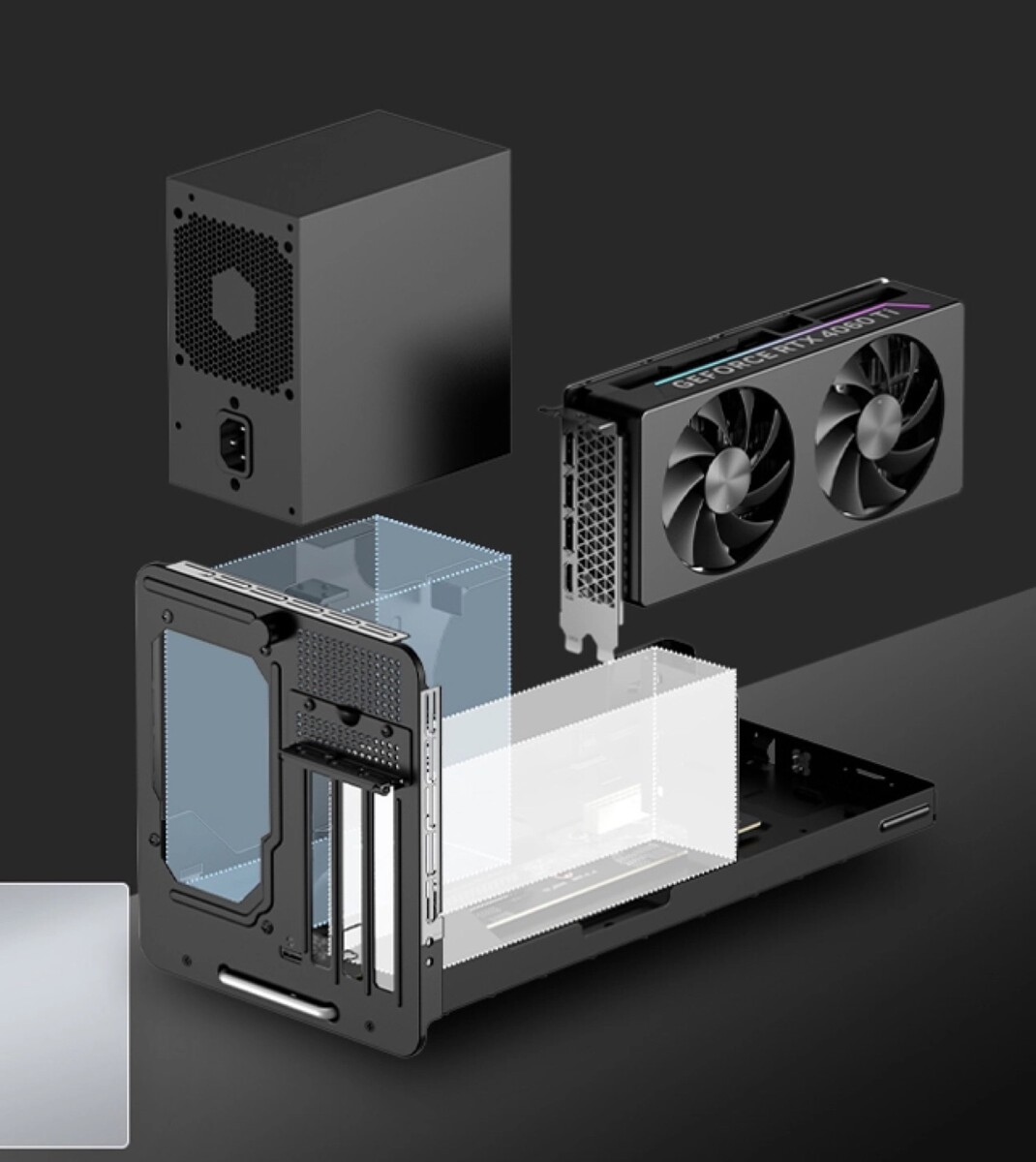 Lenovo ThinkBook TGX OCuLink-eGPU bietet Platz für GeForce RTX 4090 und ...