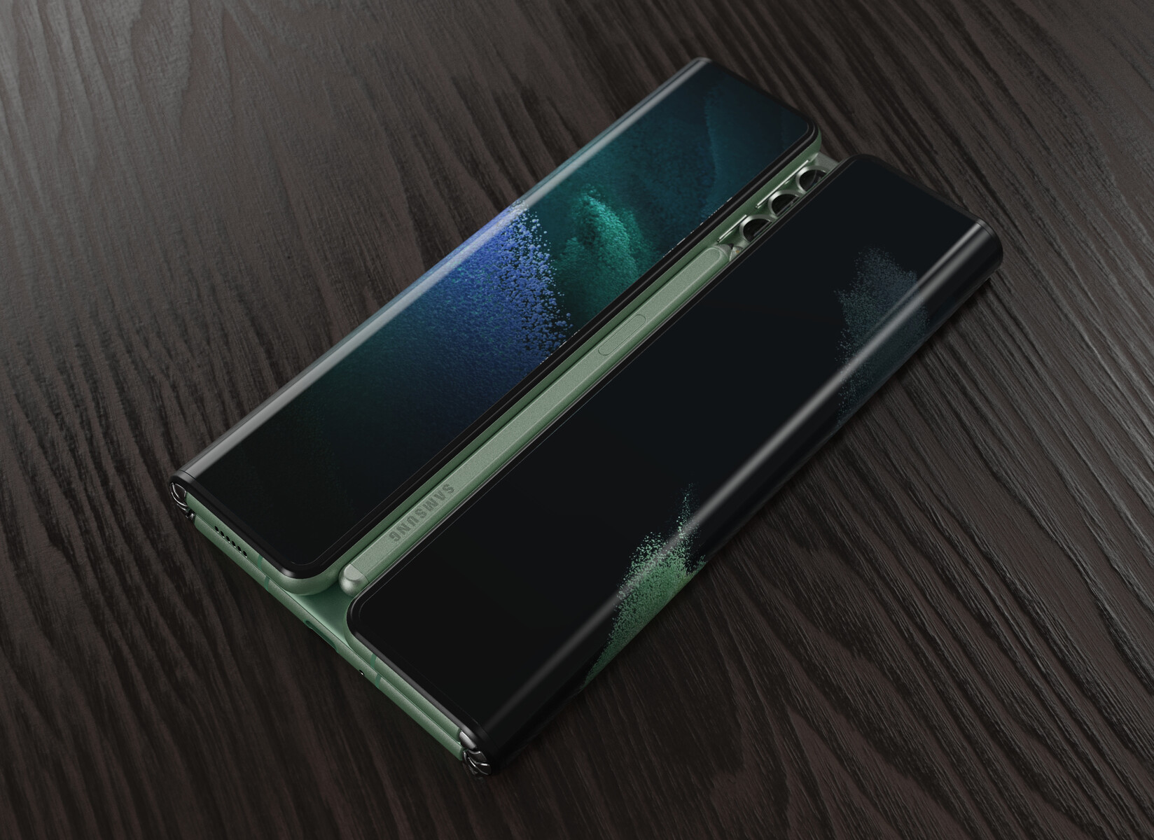Samsung Galaxy Z Fold Tab: Schicke Renderbilder zeigen das ultimative ...