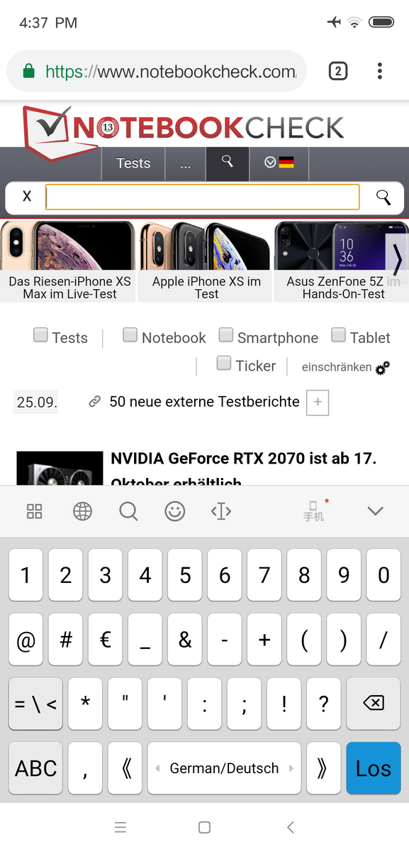 Test Xiaomi Mi 8 Explorer Edition Smartphone - Notebookcheck.com Tests