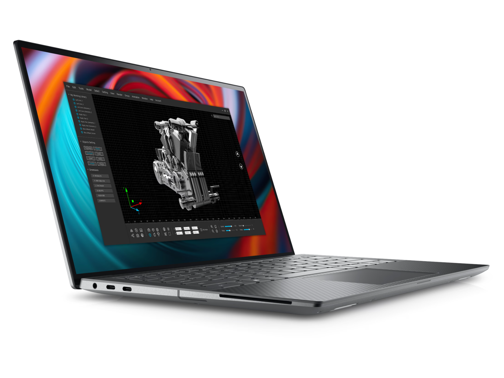 Dell Precision 5000 5490 - Notebookcheck.com Externe Tests